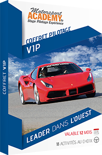 Coffret Pilotage VIP → La Box Sensation Pilotage sur Circuit